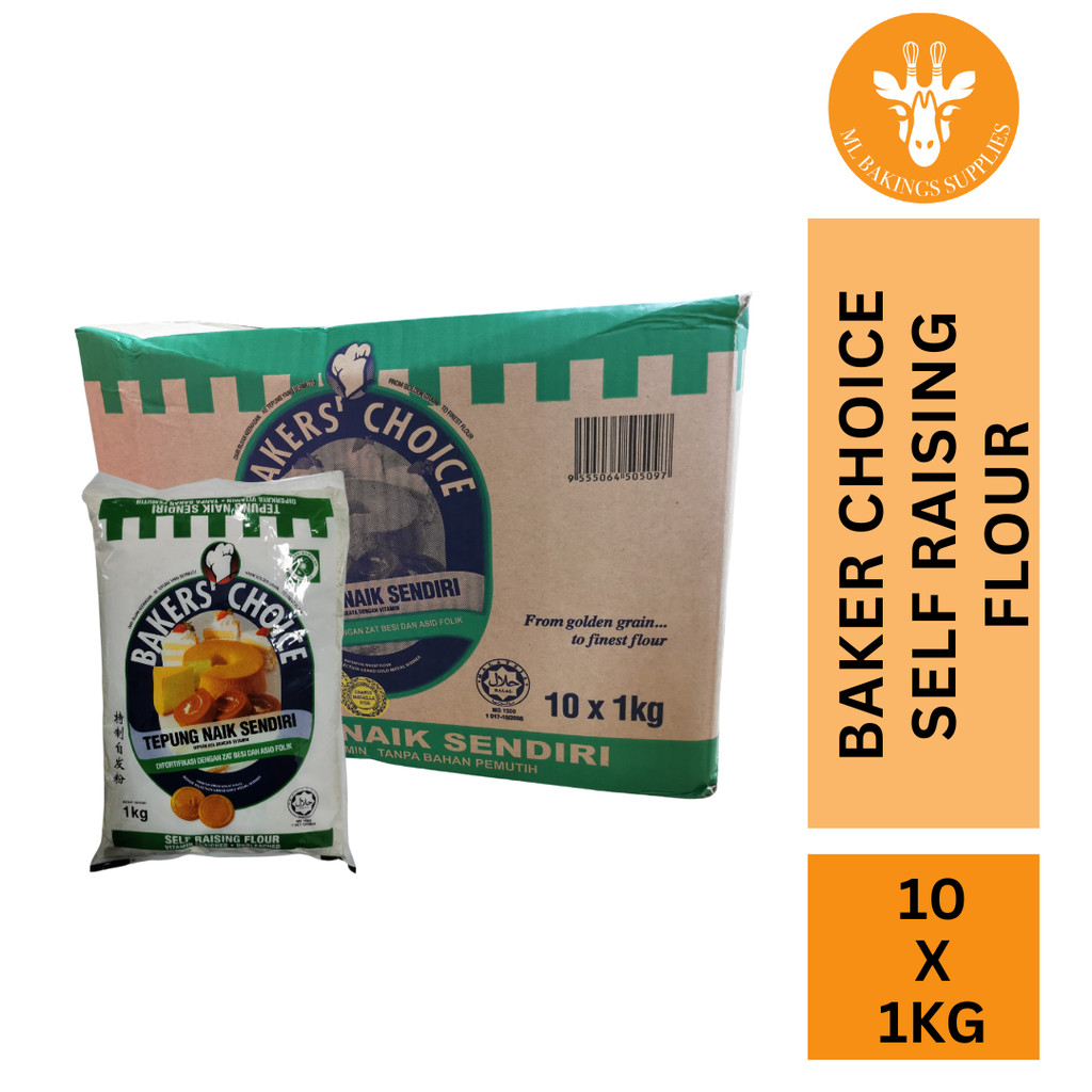 [READY STOCK] Baker's Choice Tepung Naik Sendiri/ Self Raising Flour ...