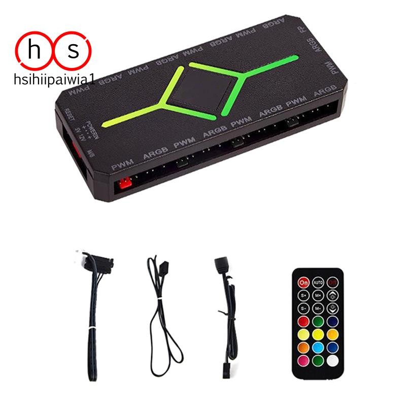 5V 3 Pin ARGB Controller Cooling Fan Hub PWM Fan Hub PWM ARGB Fan Hub ... 5V 3 Pin ARGB Controller Cooling Fan Hub PWM Fan Hub PWM ARGB Fan Hub ...