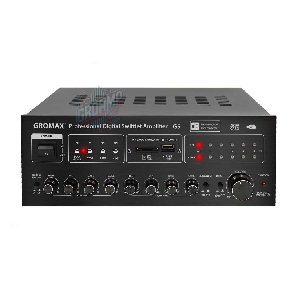 Gromax G5 Swiftlet Amplifier Professional Amplifier For Swiftlet ...