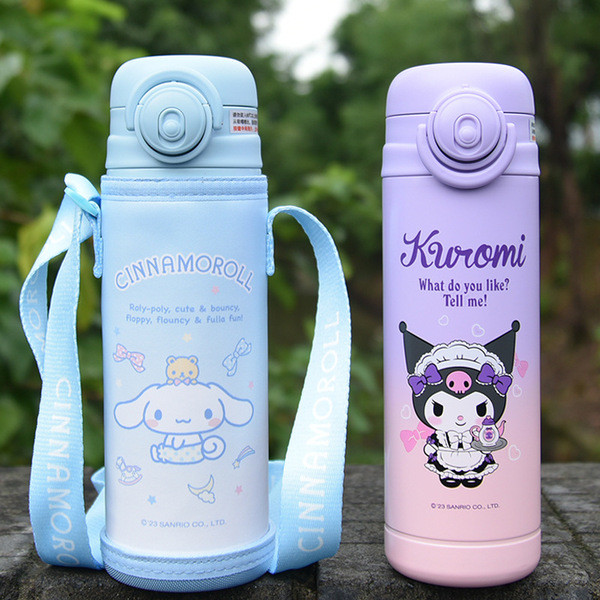 botol kuromi botol air tahan sejuk kuromi botol air kuromi Cawan termos baru Sanrio, cawan air ...