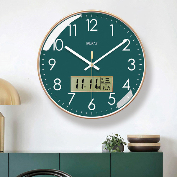 Ipla 6027 mute clock wall clock living room classic clock wall wall ...