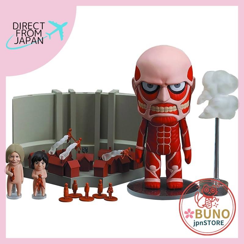 Nendoroid Colossal Titan & Attack on Titan Playset (Non-scale ABS&PVC ...