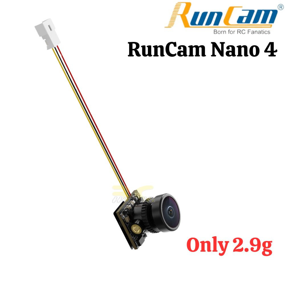 RunCam Nano 4 1/3'' CMOS 800TVL FPV Camera 14x14x14mm XJ563 | Shopee ...