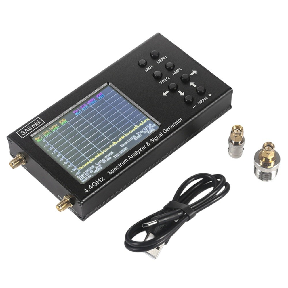 SA6 Mini Spectrum Analyzer 35M4400MHz with Tracking Generator Function ...