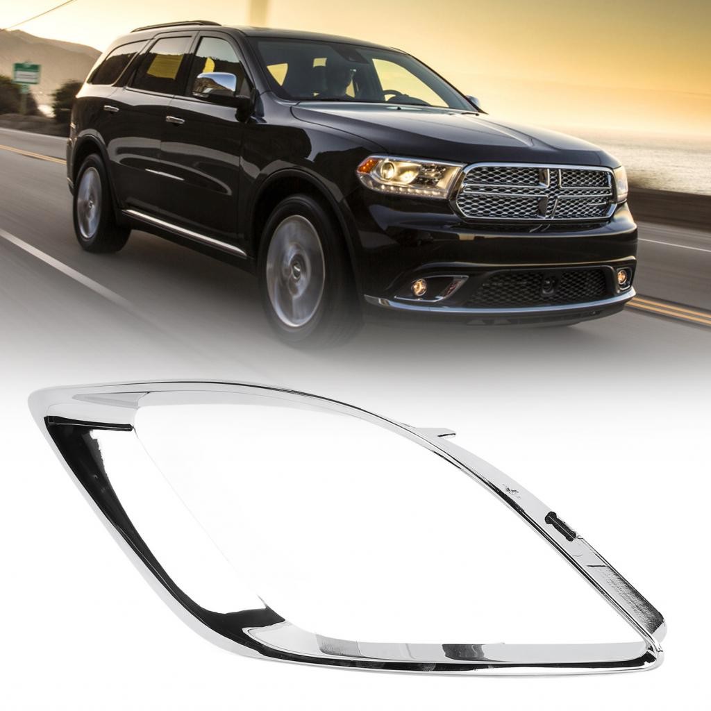 Henlai Fog Lamp Trim Chrome Light Replacement Wear Proof for Citadel GT ...
