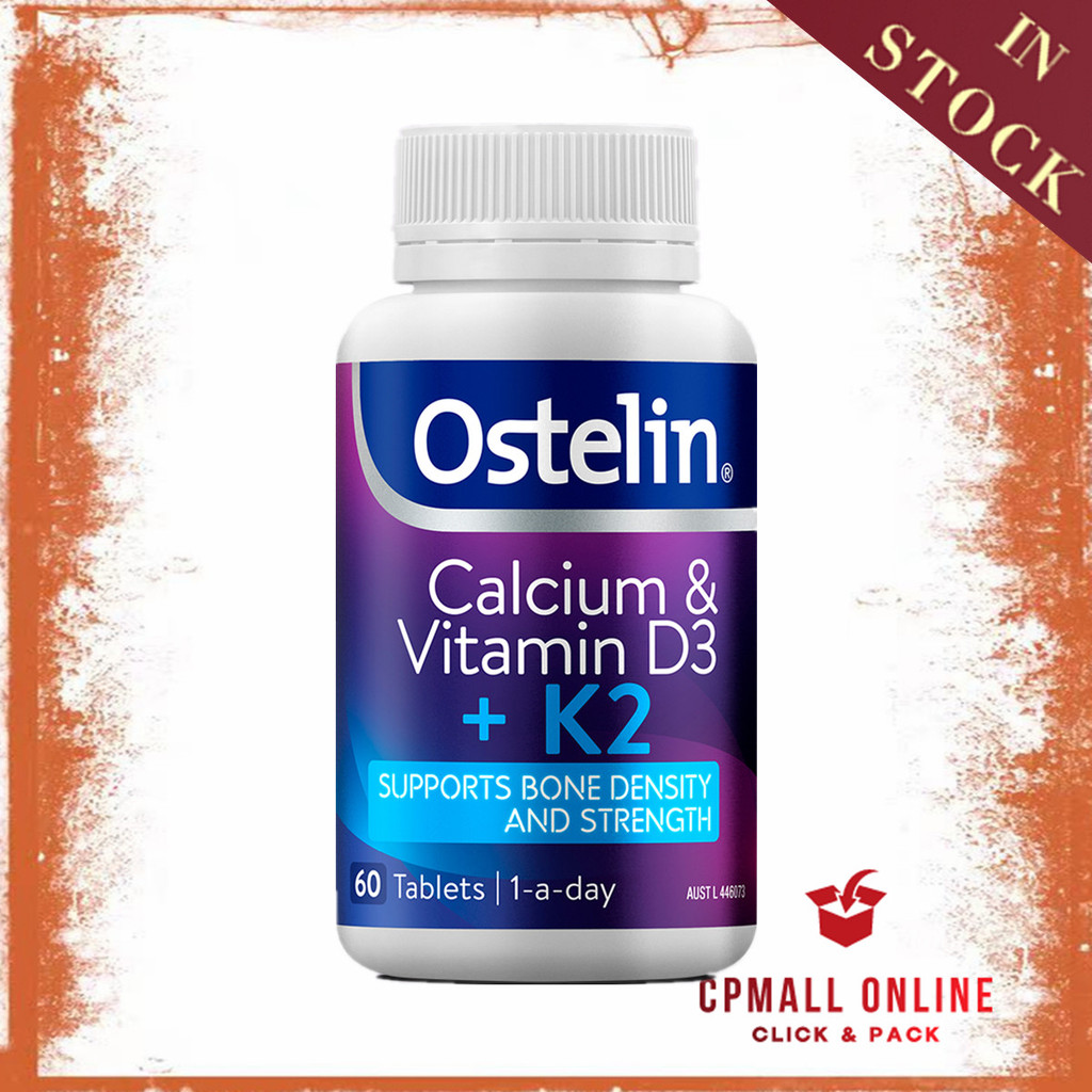 [Expiry Date: 03/2027] Ostelin Cal-DK2 Calcium & Vitamin D & Vitamin K2 ...