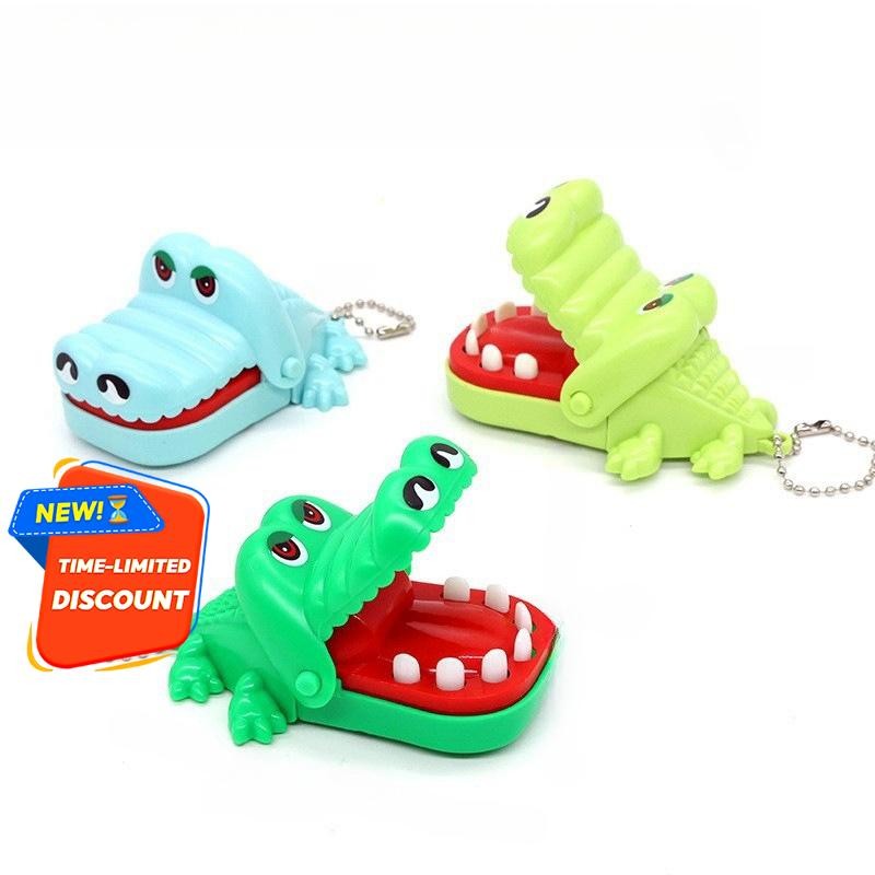 alligator bite finger toy game children's game prank | Shopee Malaysia