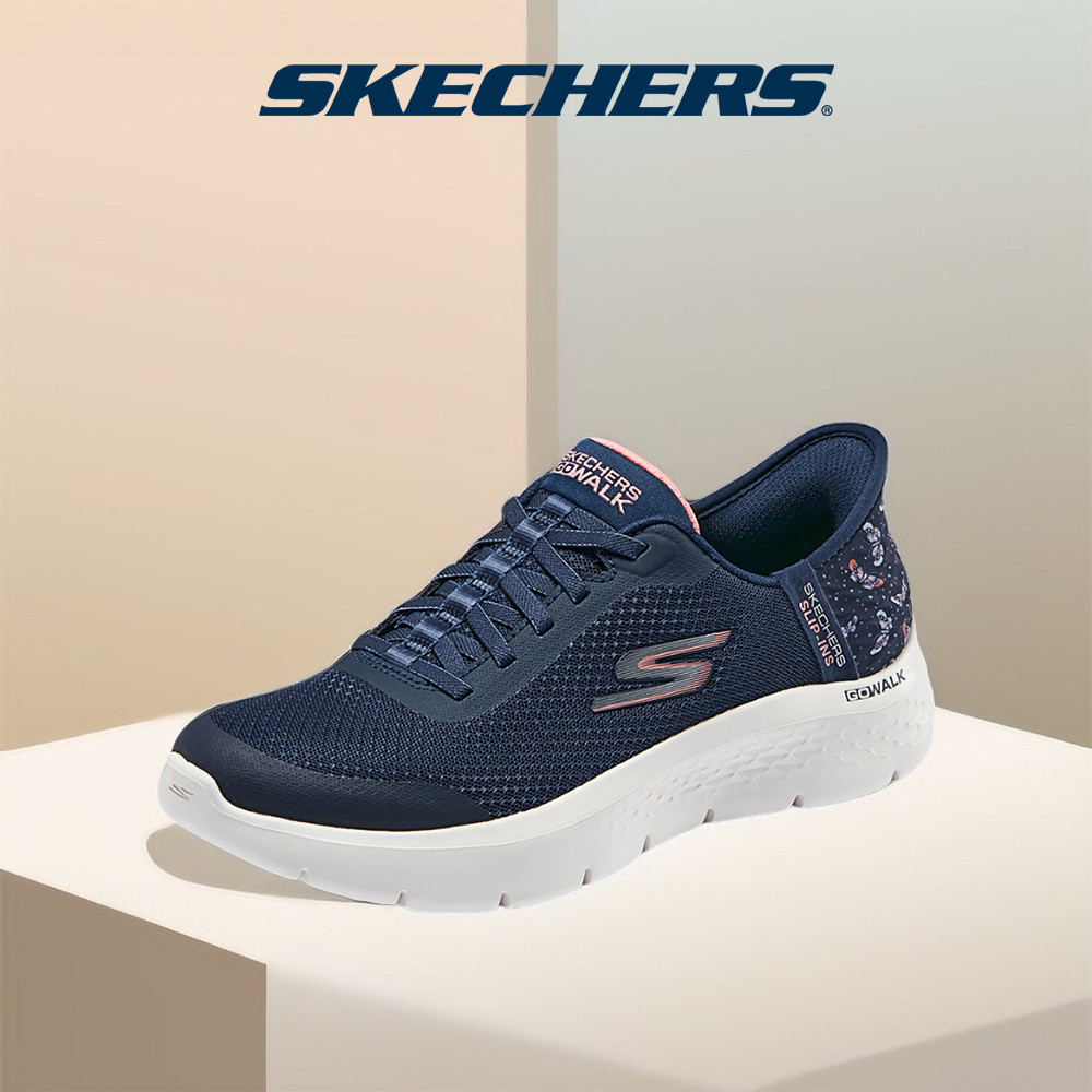 Skechers Women Slip-ins GoWalk Flex EVA Walking Shoes - 124823-NVPK Air ...