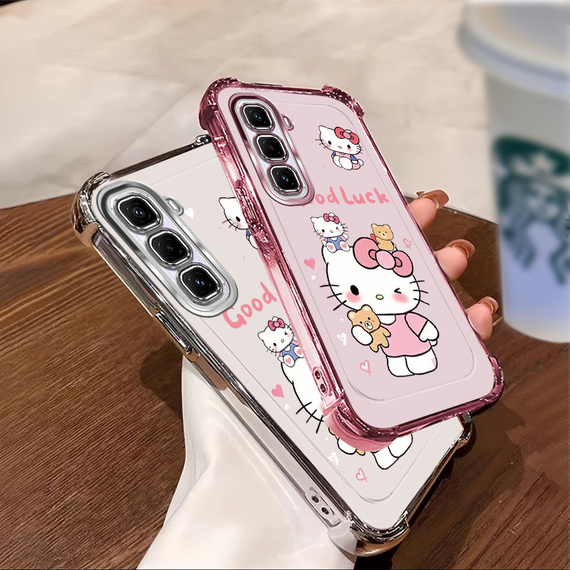 Casing Infinix Hot 50 Pro Plus phone case 2025 NEW Silicone Four corner ...