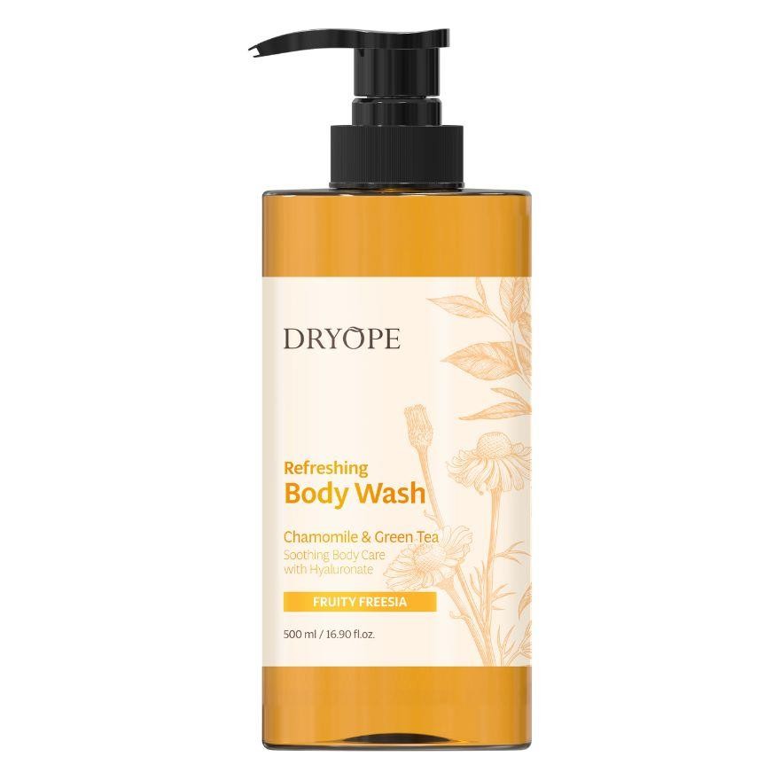 Dryope Chamomile and Green Tea BodyWash Fruity Freesia 500ml | Shopee ...