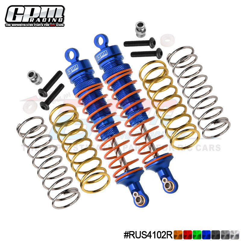 Toy Car TRAXXAS RUSTLER 4X4 VXL Metal Bold Shock Absorber Rear Shock ...