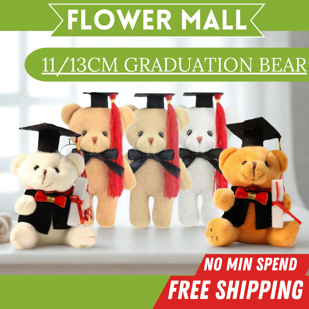 Cute Graduation Convocation Bear Plush Teddy Bear Plush Brown Convo ...