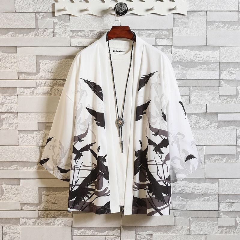 Ancient Style Taoist Robe Chinese Style Men's Clothing Tang Suit Three ...