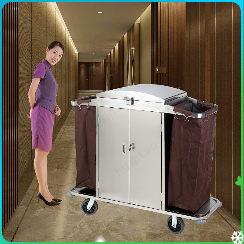 Service trolley hotel guest room work cloth trolley room mouth trolley ...