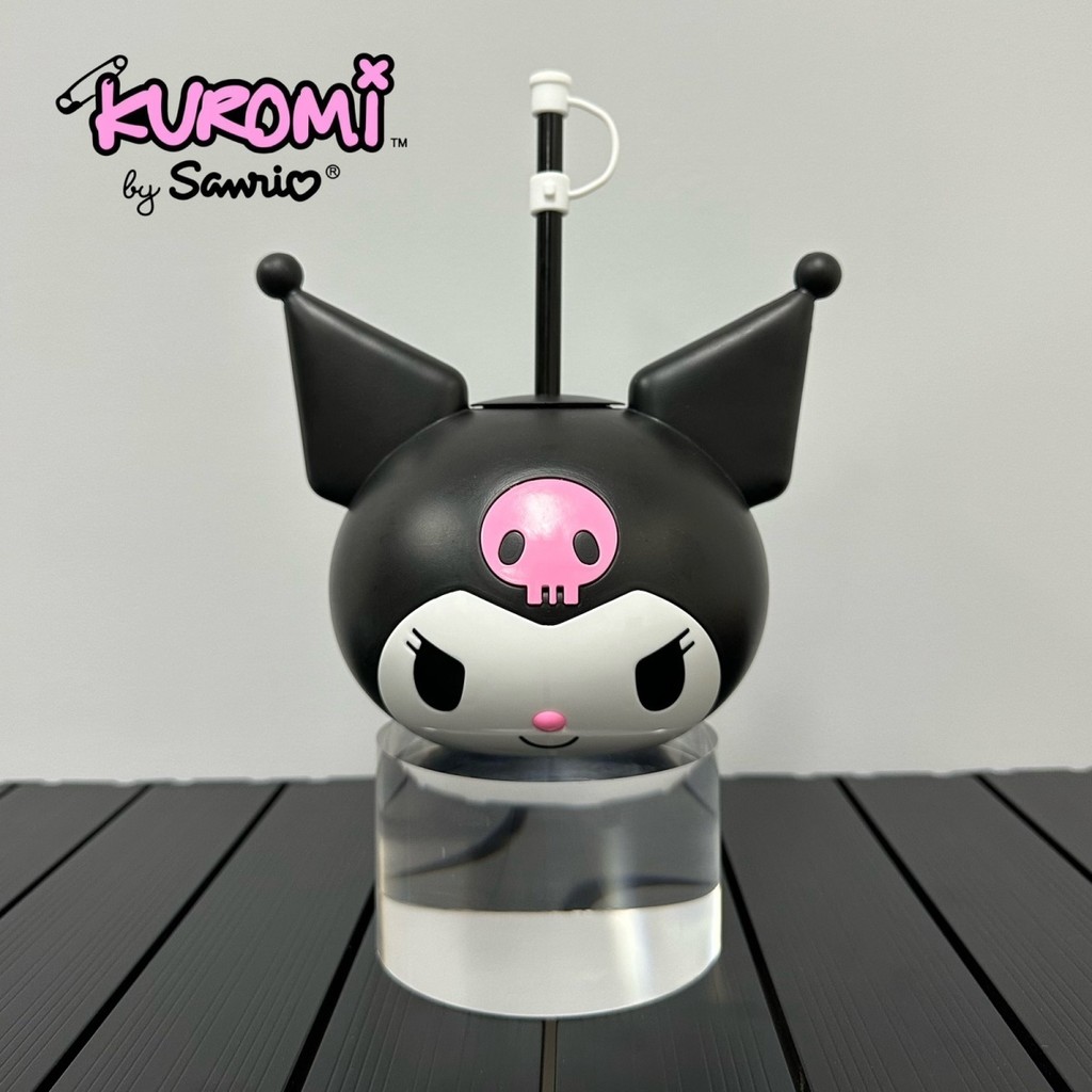 ((Ready Stock) Kuromi Kuromi 3D Shape Cold Drink Cup Handy Cup Genuine ...