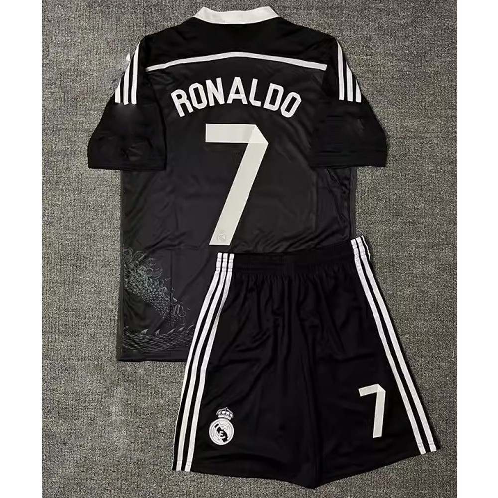 14-15 Real Madrids Retro Second Away Football Kids Jersey Kit Ramos ...