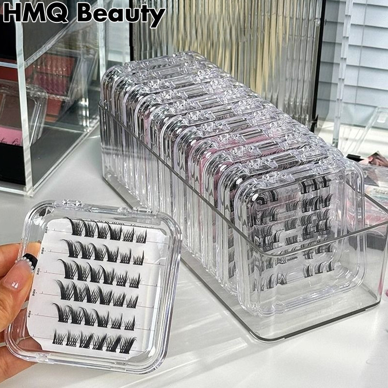 Transparent False Eyelash Storage Box Packing Travel Mini Portable ...