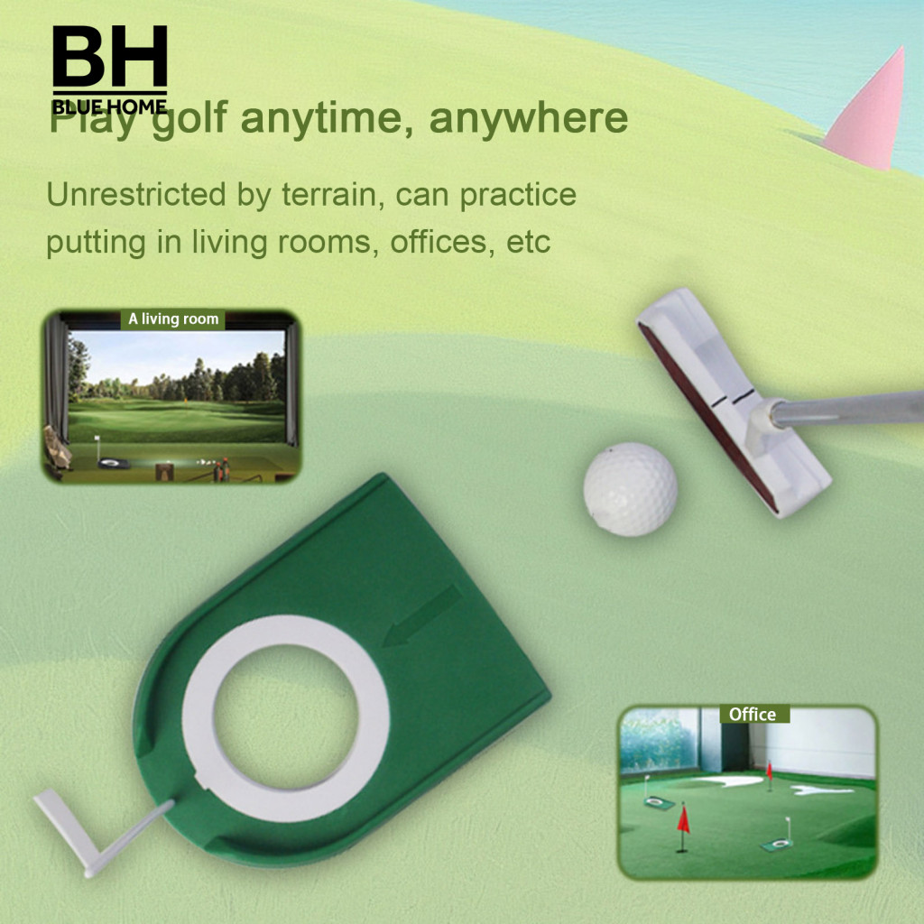 Putting Force and Accuracy Trainer Portable Practice Putting Green ...