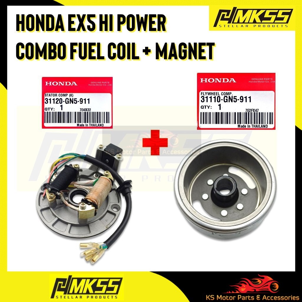 READY STOCK EX5 DREAM W100 W100R HIGH POWER RACING STD MAGNET & FUEL ...