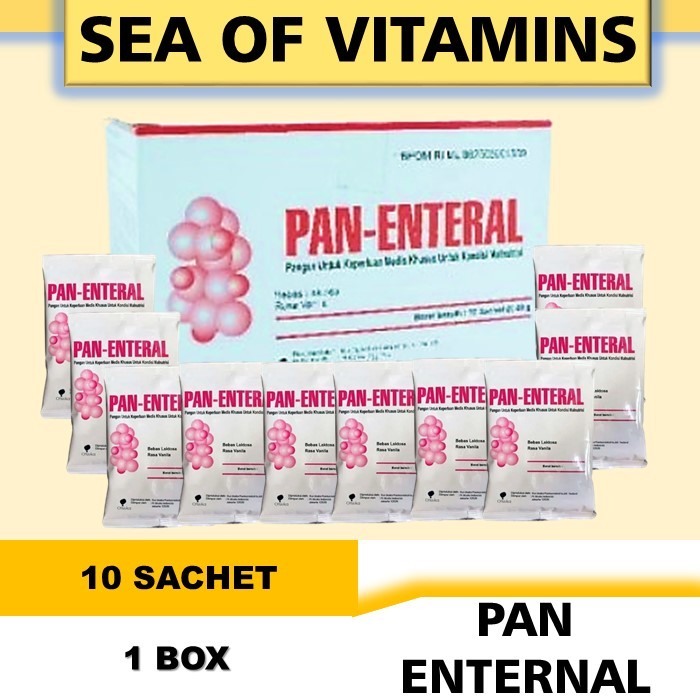 Pan ENTERAL MILK / PAN ENTERAL BOX CONTAINS 10 SACHETS | Shopee Malaysia