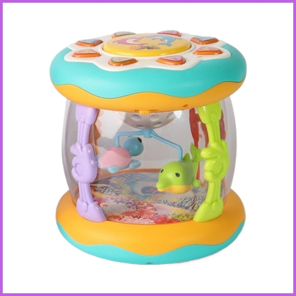 Kid Clap Drum Cute Sea Animals Clap Drum with Lights & Music ...