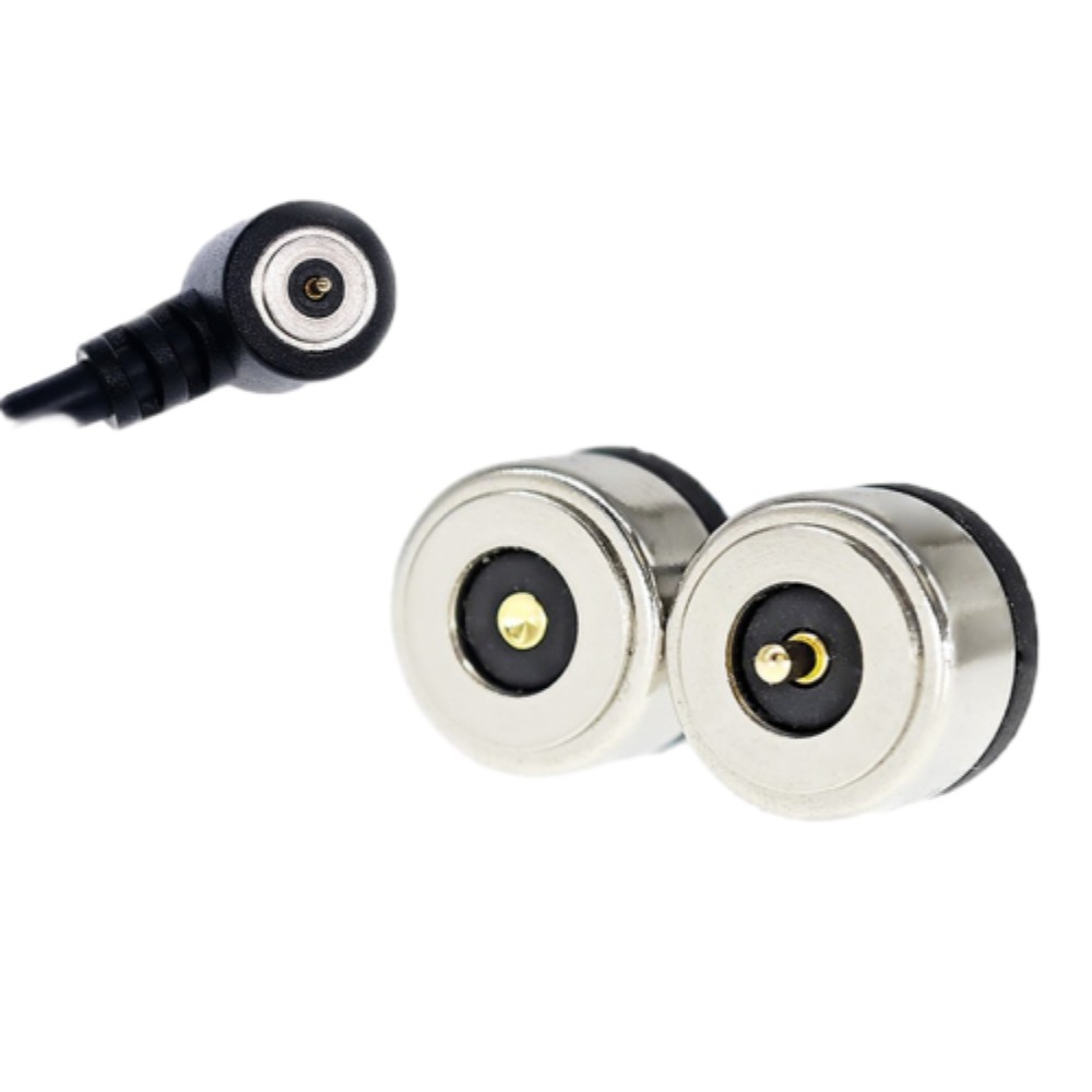 1PCS 8mm 3A Spring-Loaded Magnetic Pogo Pin Connector Male/Female DC ...