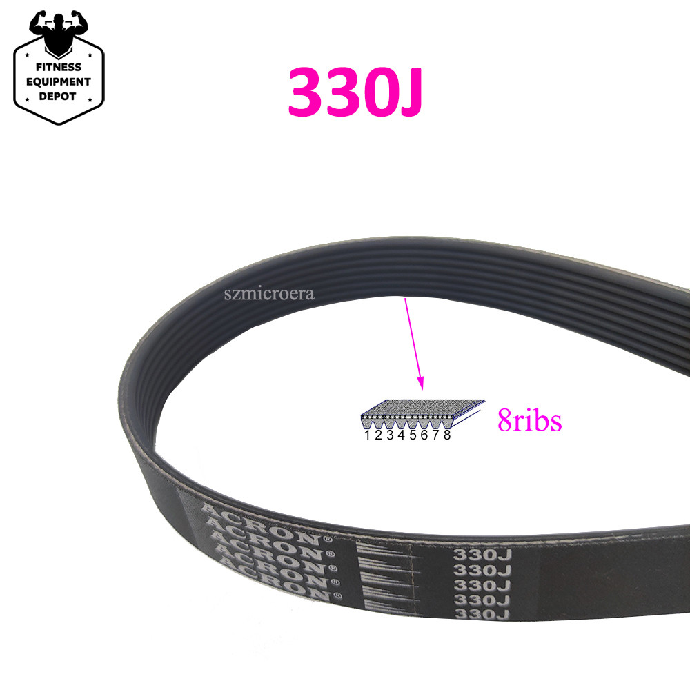 Drive Belt 330J 5/6/7/8/9/10 Ribs Treadmill Motor Belt Rubber Belt ...