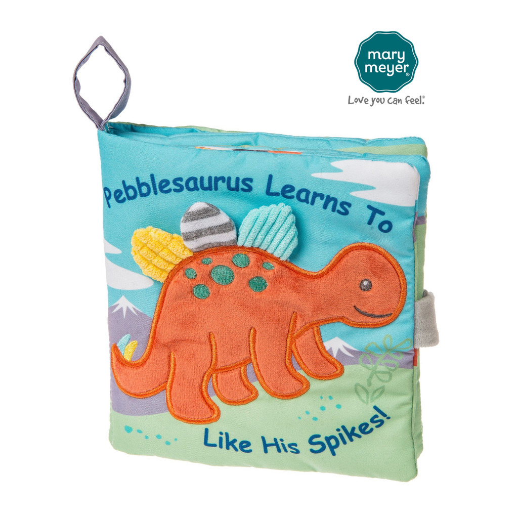 Mary Meyer Pebblesaurus Soft Book – 6×6″ | Shopee Malaysia
