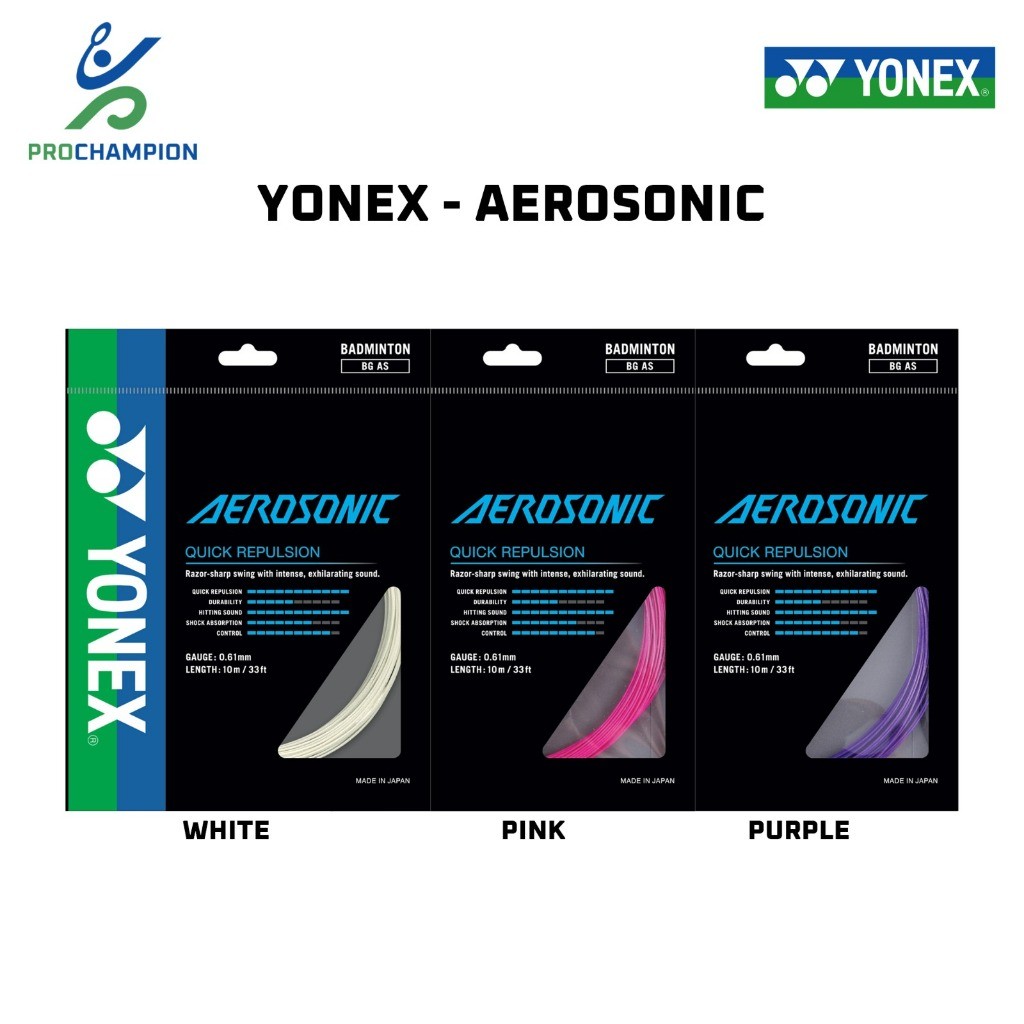 Yonex Aerosonic Badminton Strings - Original | Shopee Malaysia
