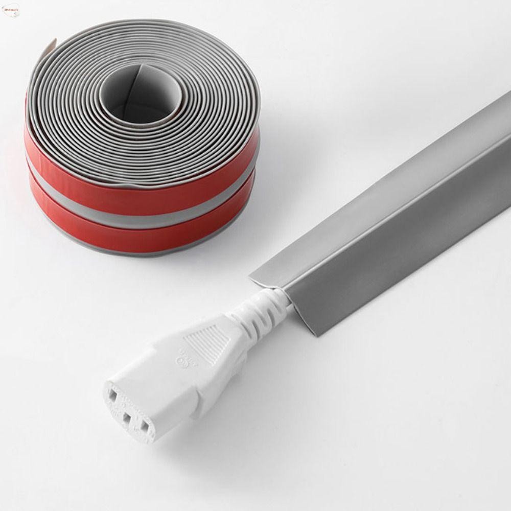 MXBEAUTY Electric Wire Slot, Soft Self-Adhesive Wire Covers, Extension ...