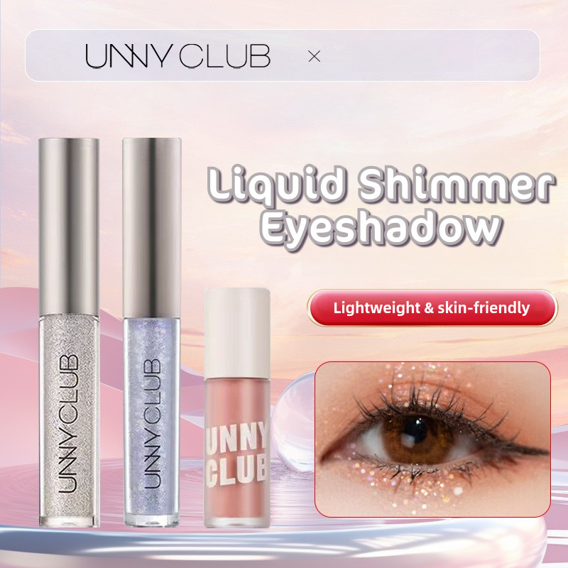 Unny UNY Liquid Eyeshadow Sequins Glitter Pearlescent Drop Tears Makeup ...