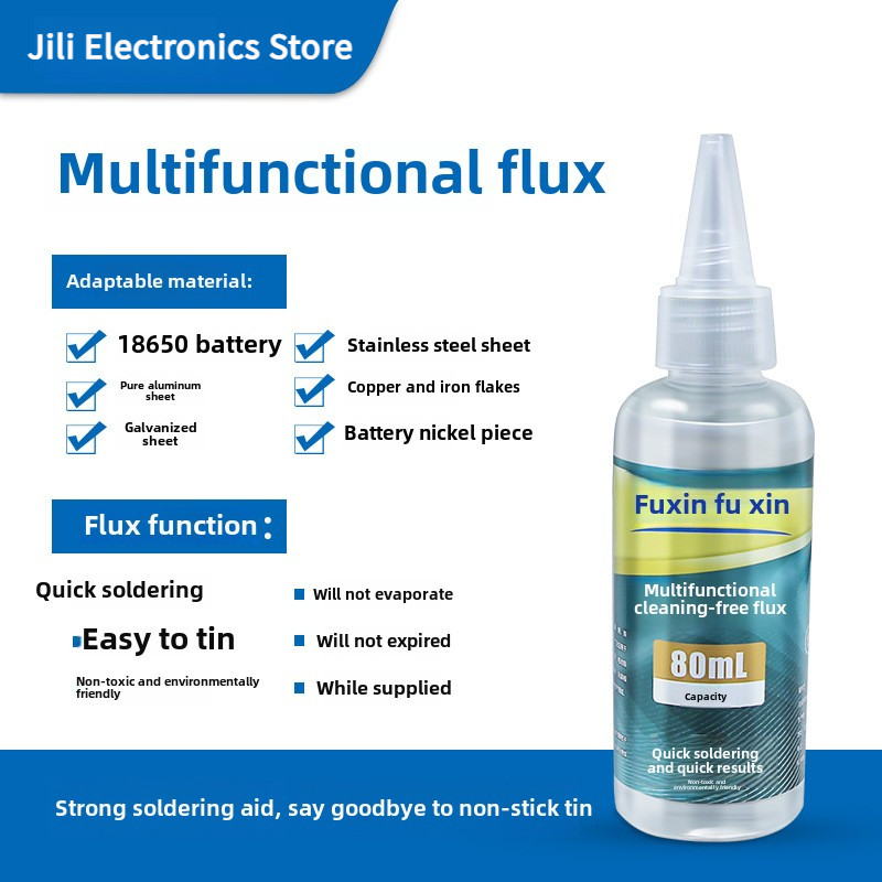 Stainless Steel Flux, Quick Repair 30ml 80ml Clean Free Soldering Flux ...