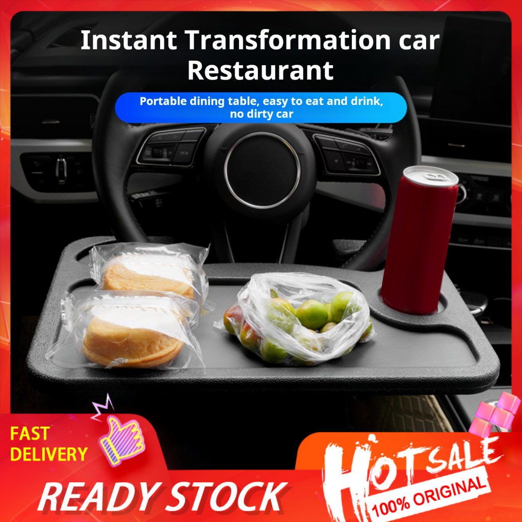 Art Steering Wheel Dining Table Foldable Car Table Adjustable Car ...