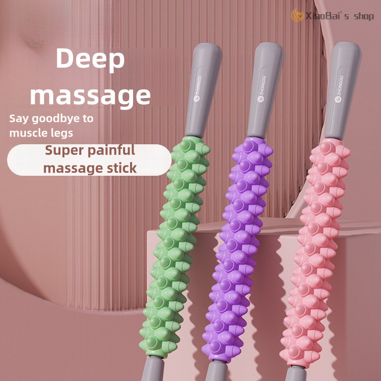 Yoga Spike Massage Roller, Relax Muscles Fascia Stick, Stovepipe Roller ...