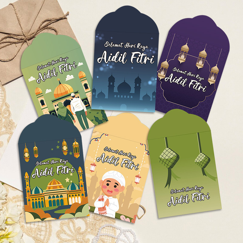 Multi Style 30pcs Sampul Duit Raya Hari Raya Duit Raya Packet Ramadan ...