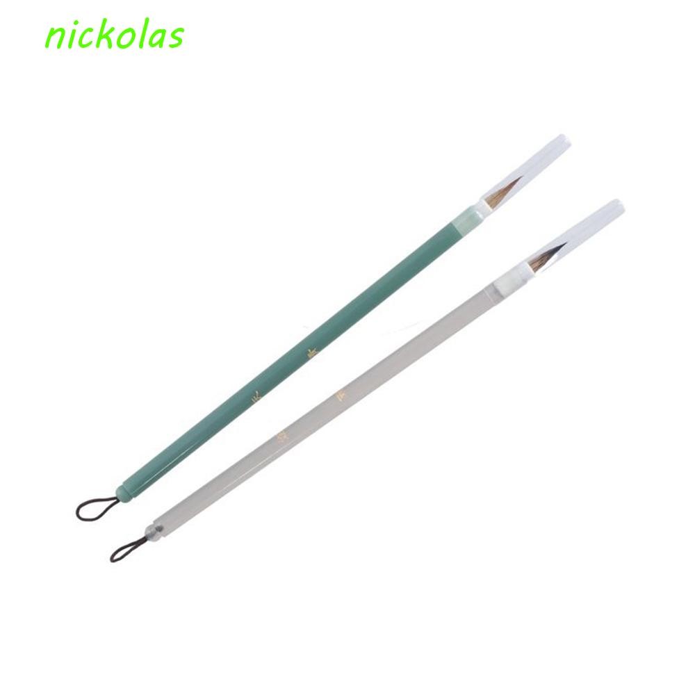 NICKOLAS Hook Line Fine Paint Brush, Wolf Hair Slender Gold Chinese ...