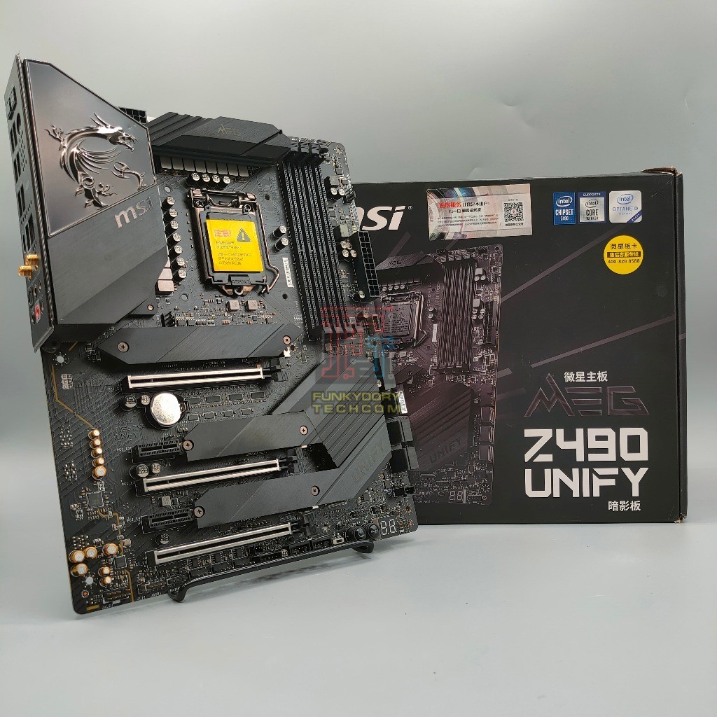 MSI MEG Z490 UNIFY ATX LGA1200 Motherboard | Shopee Malaysia