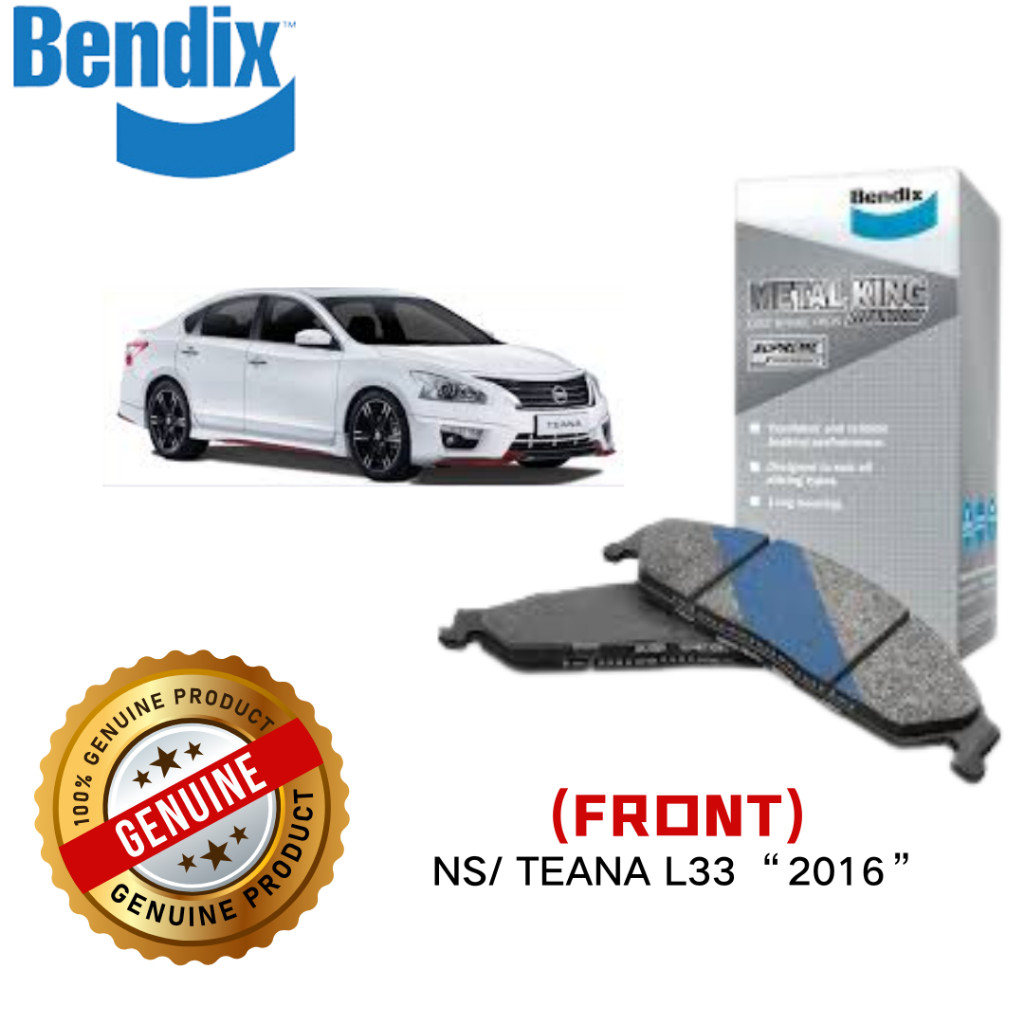 Original Bendix DB2336 GCT Front Brake Pad - Nissan Teana L33 "2016" | Shopee Malaysia