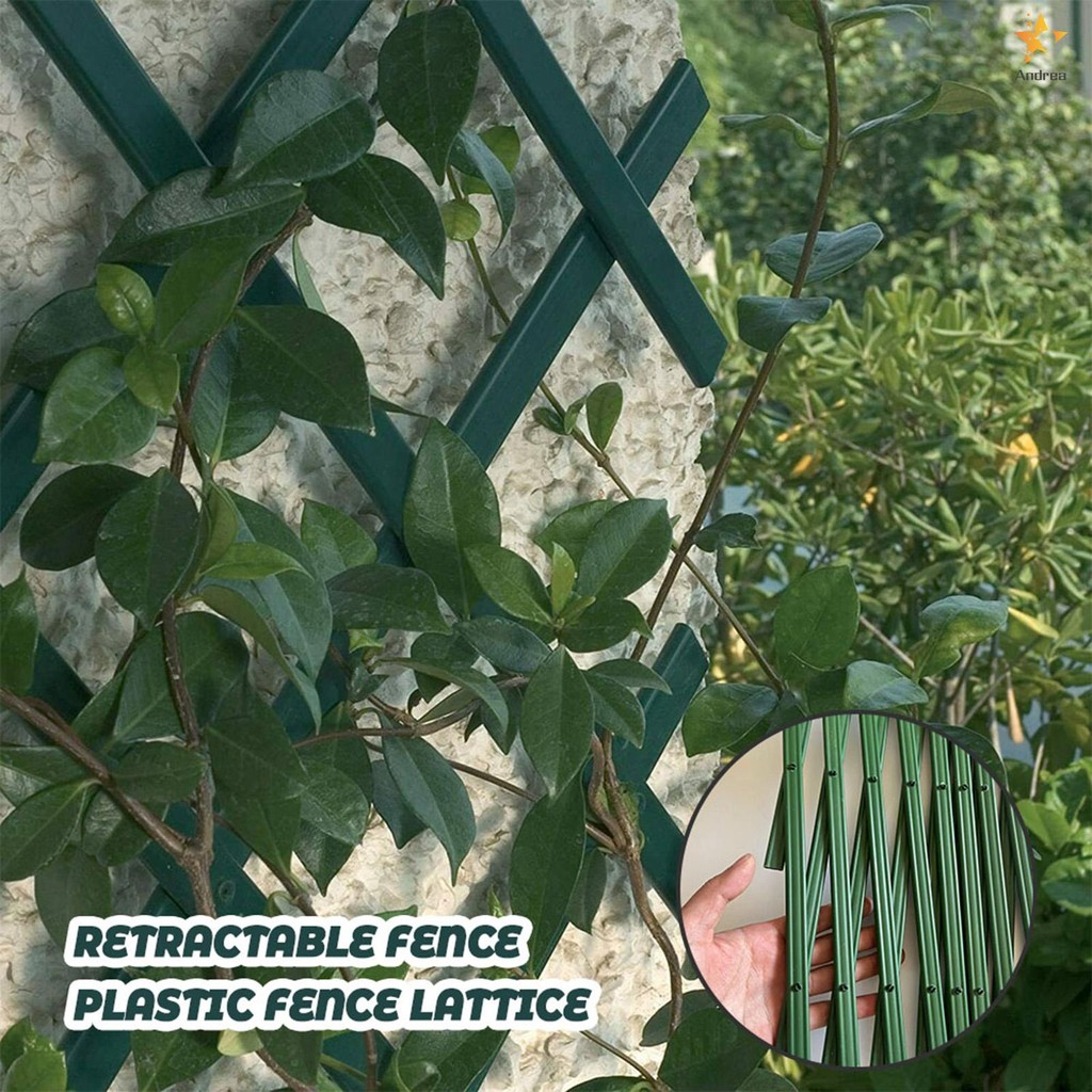 Hedge Lattice Trellis Wall Fence Free Retractable Trellis Outdoor ...