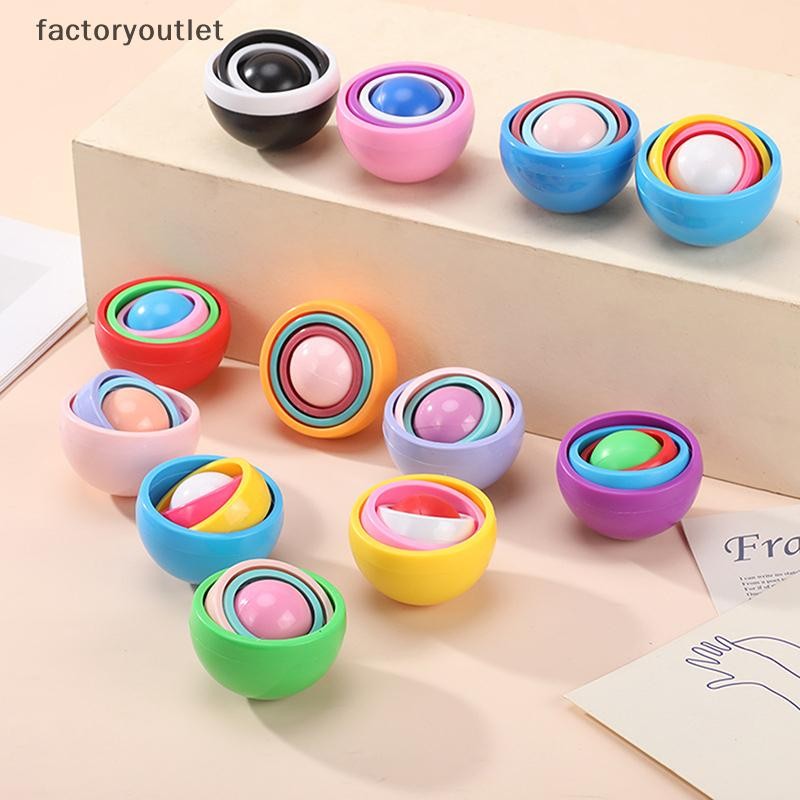 FCMY Funny Infinite Flip 3D Ball Gyroscope Fidget Toys For Kids Teens ...
