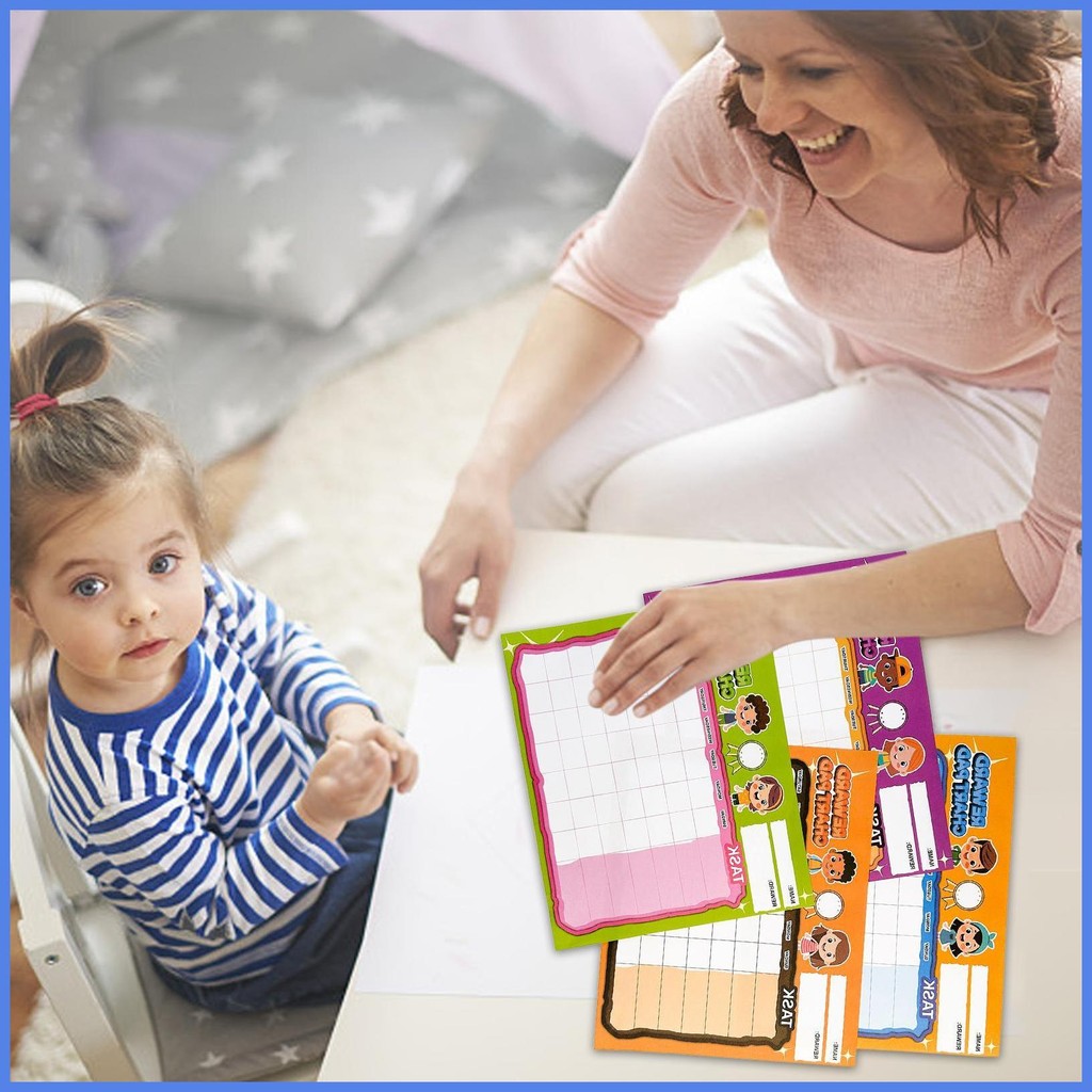 Reward Chart For Kids Reusable Behavior Reward Chart Educational ...