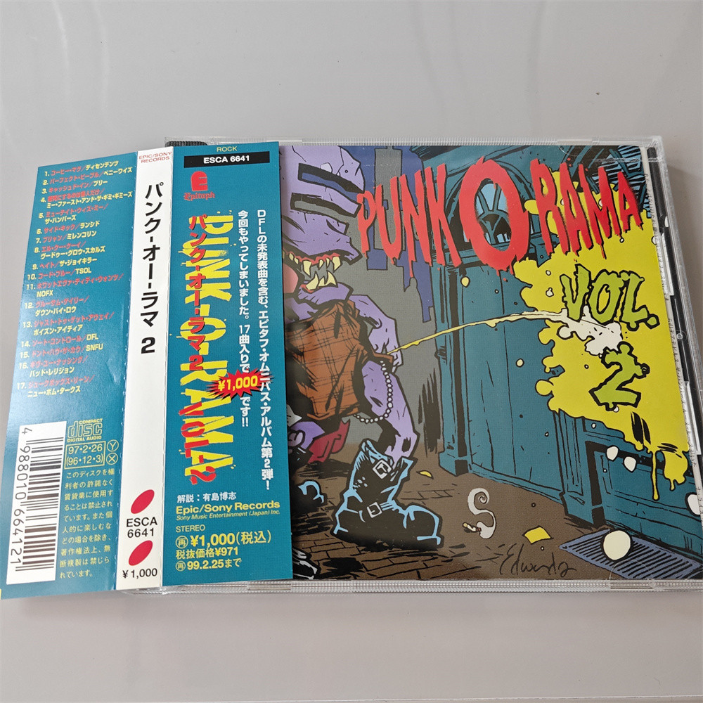 (Japan Edition ) Punk-O-Rama Vol. 2 qiyi | Shopee Malaysia