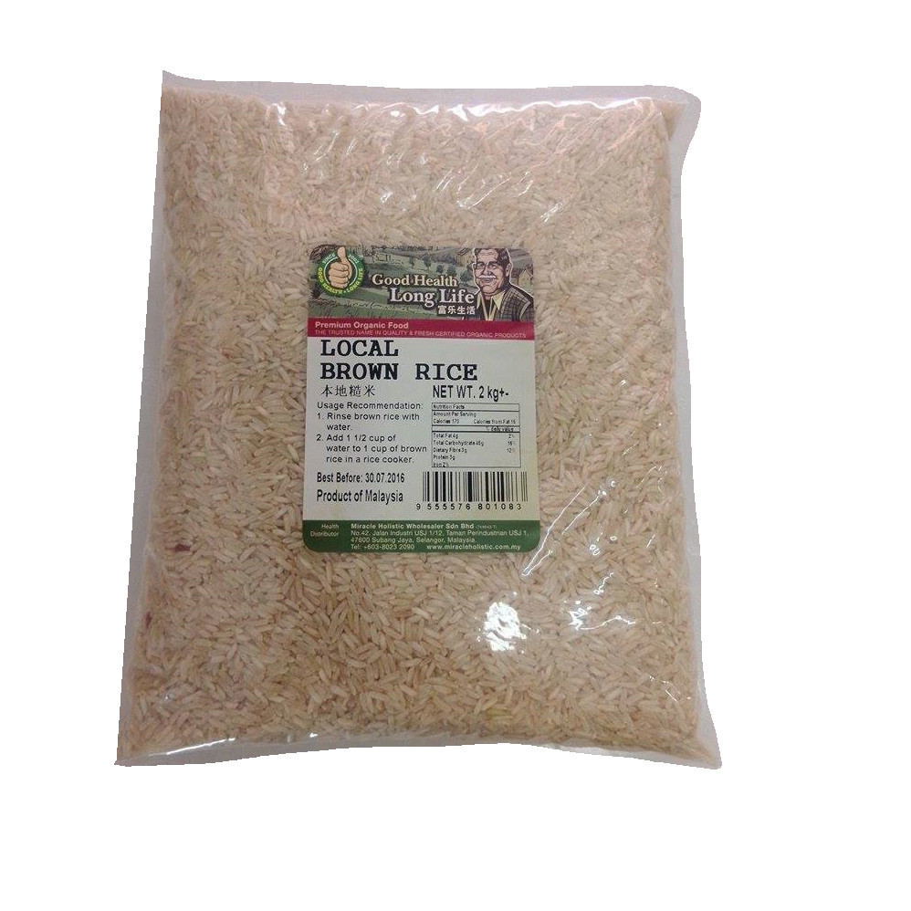 Miracle Local Brown Rice 1 KG | Shopee Malaysia