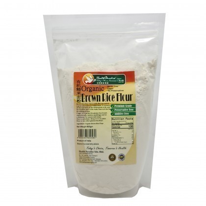 HEALTH PARADISE ORGANIC BROWN RICE FLOUR 500G | Shopee Malaysia