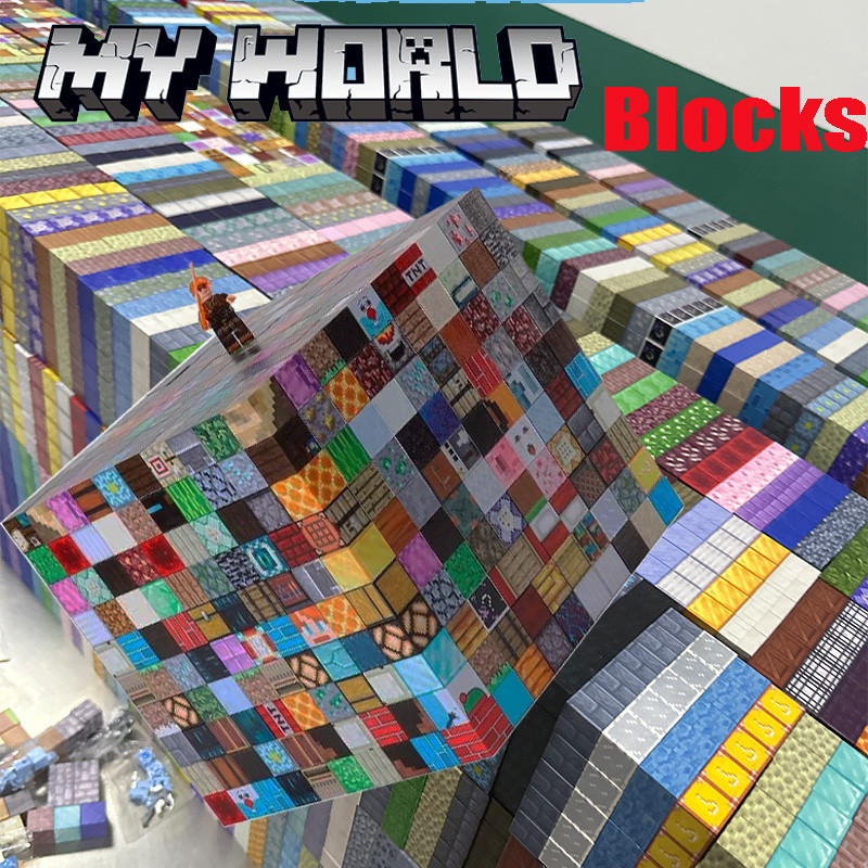 Building Blocks Minecraft Toy for Kids Educational Creative ...