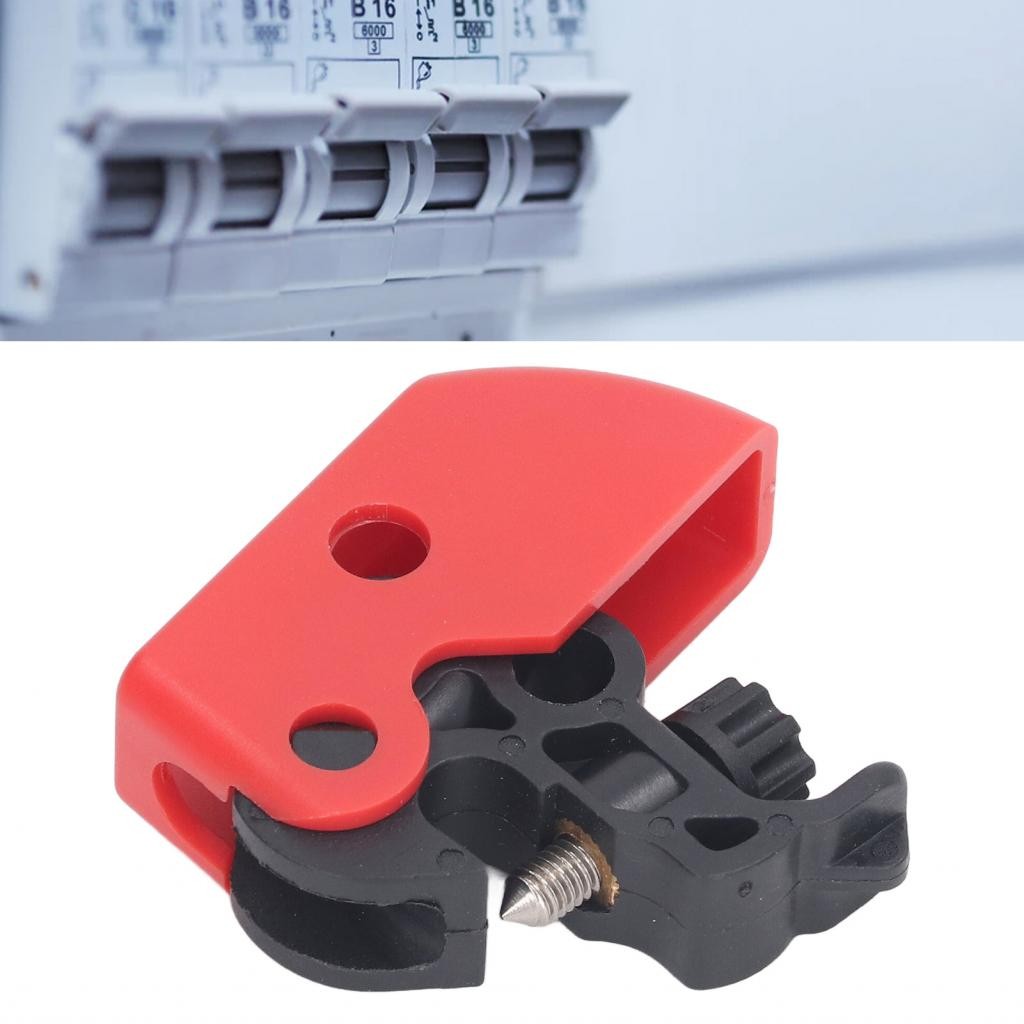 Circuit Breaker Lock Reinforced Nylon MCB Lockout Device Clamp on ...