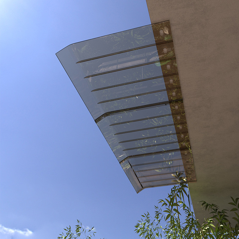 Canopy Eaves transparent rain shelter invisible eaves home rainproof ...