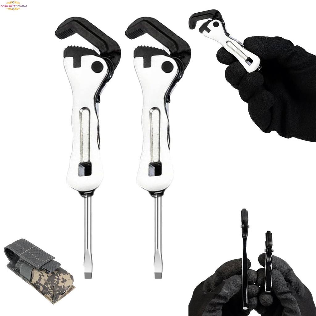 Mini Self-Adjusting Wrench with Universal Size Compact Structure Stubby ...