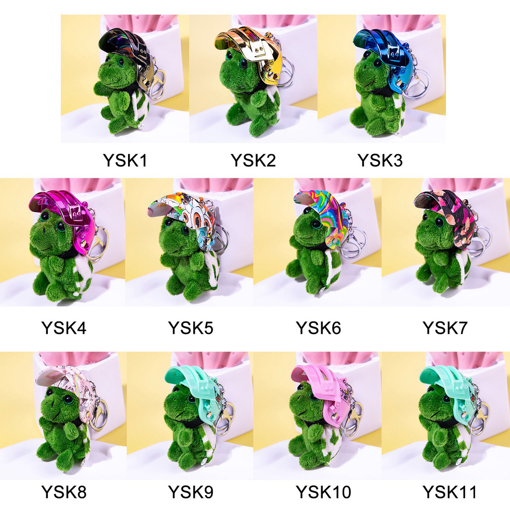 Turtle Doll Keychain Influencer Tik Tok Three-Level Helmet Wearing ...