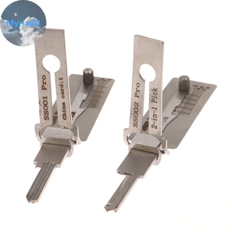 MyriadU 2 In 1 Lock Key Precision Hook And Pick Set O-Ring Pick-up Kits ...